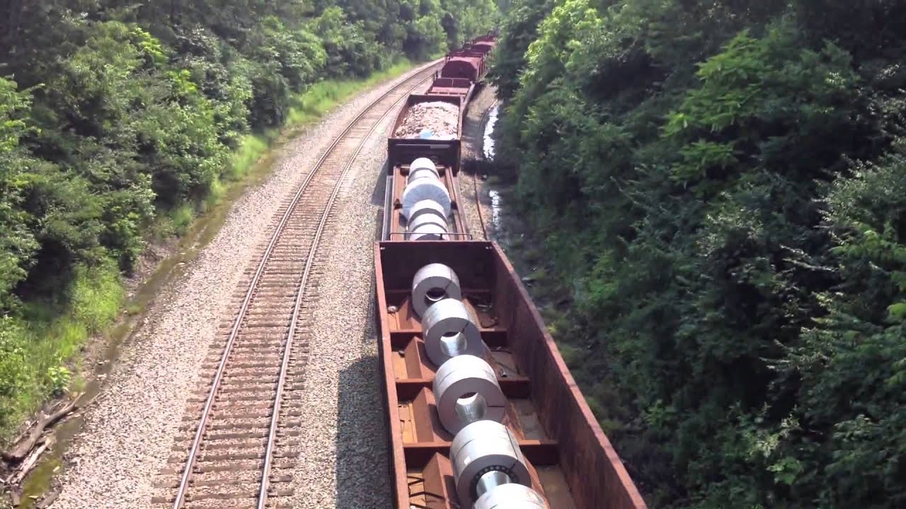 Police Escort Jawtooth To Film 2 Trains On Norfolk Southern Rathole ...
