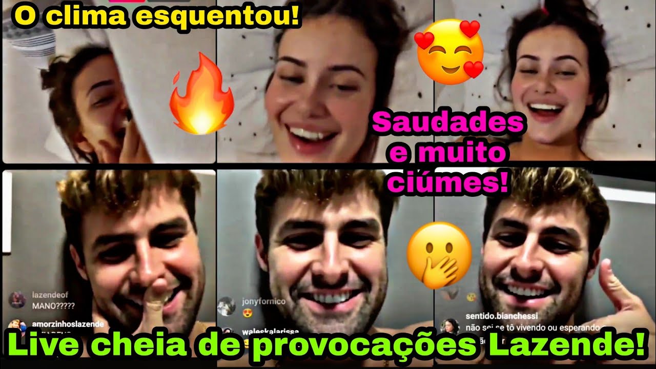 LAIS E REZENDE FAZEM LIVE POLÊMICA COM MUITAS PROVOCAÇÕES, REVELAÇÕES E ...