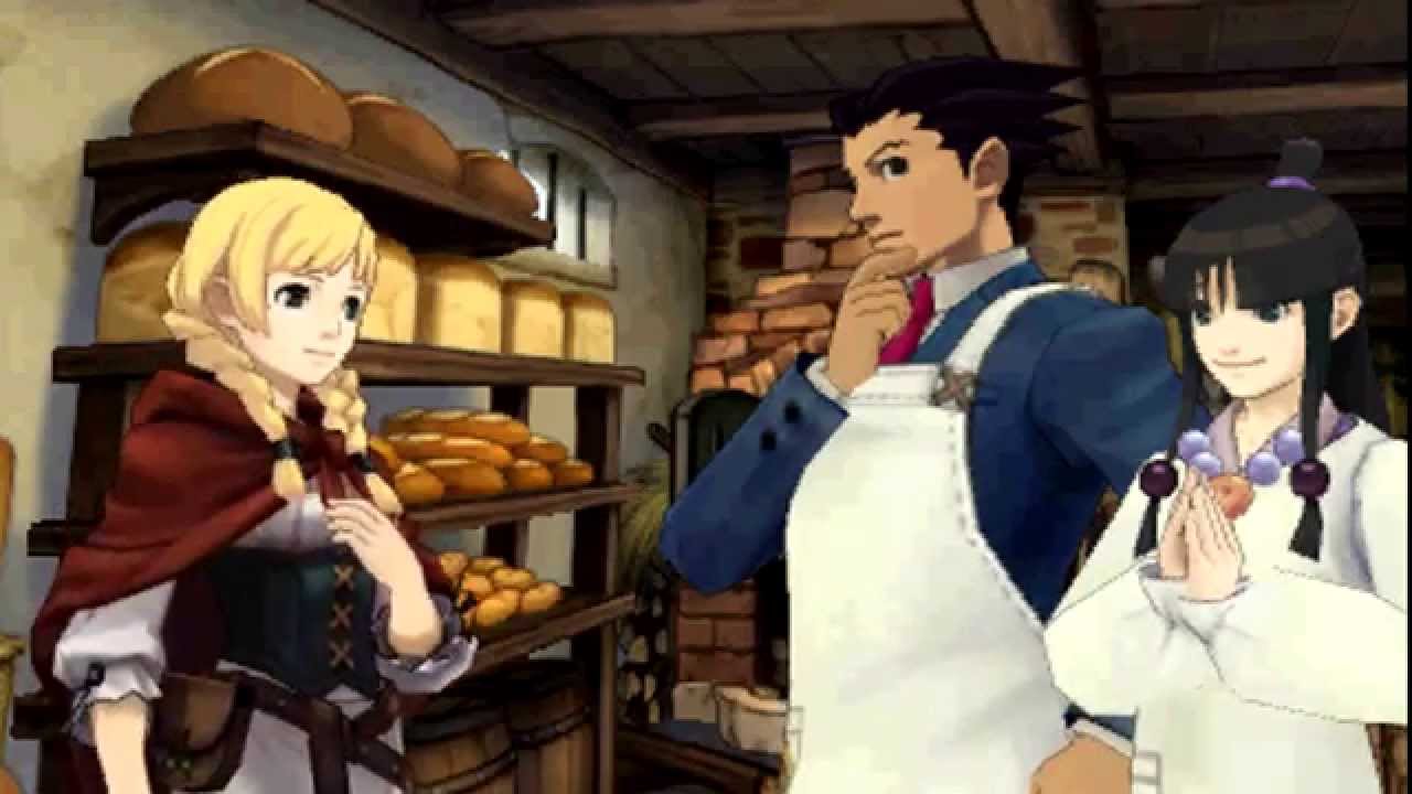 Professor Layton vs Phoenix Wright | Wright Thinks he is a Baker? - YouTube