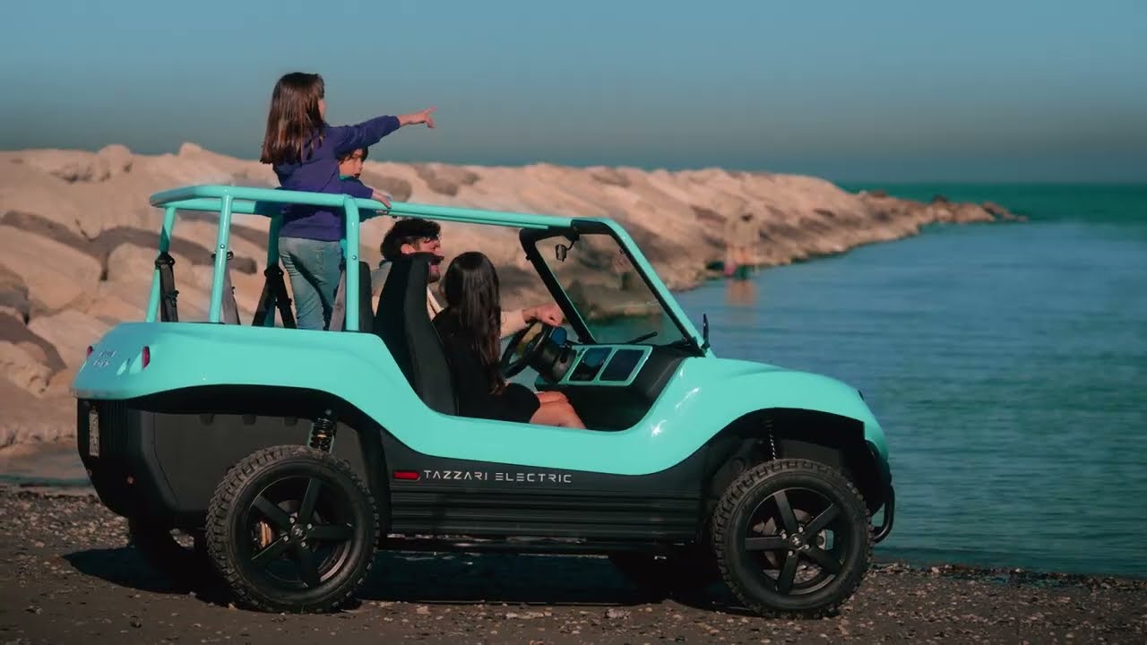 Tazzari EV Zero 4 Buggy 2022 - YouTube