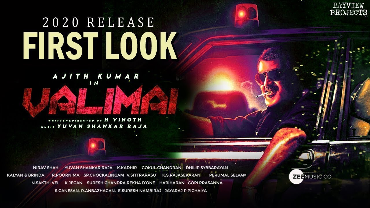 OFFICIAL : Valimai First Look Exclusive Update | Ajith | H Vinoth ...
