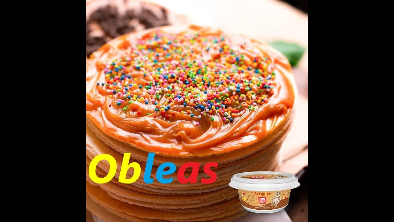 Cómo RELLENAR OBLEAS ESTILO Colombiano! :) NO como hacerlas - YouTube