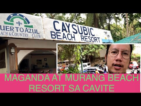 CAYSUBIC BEACH RESORT TOUR |TERNATE, CAVITE | MAGANDA AT MURANG RESORT ...