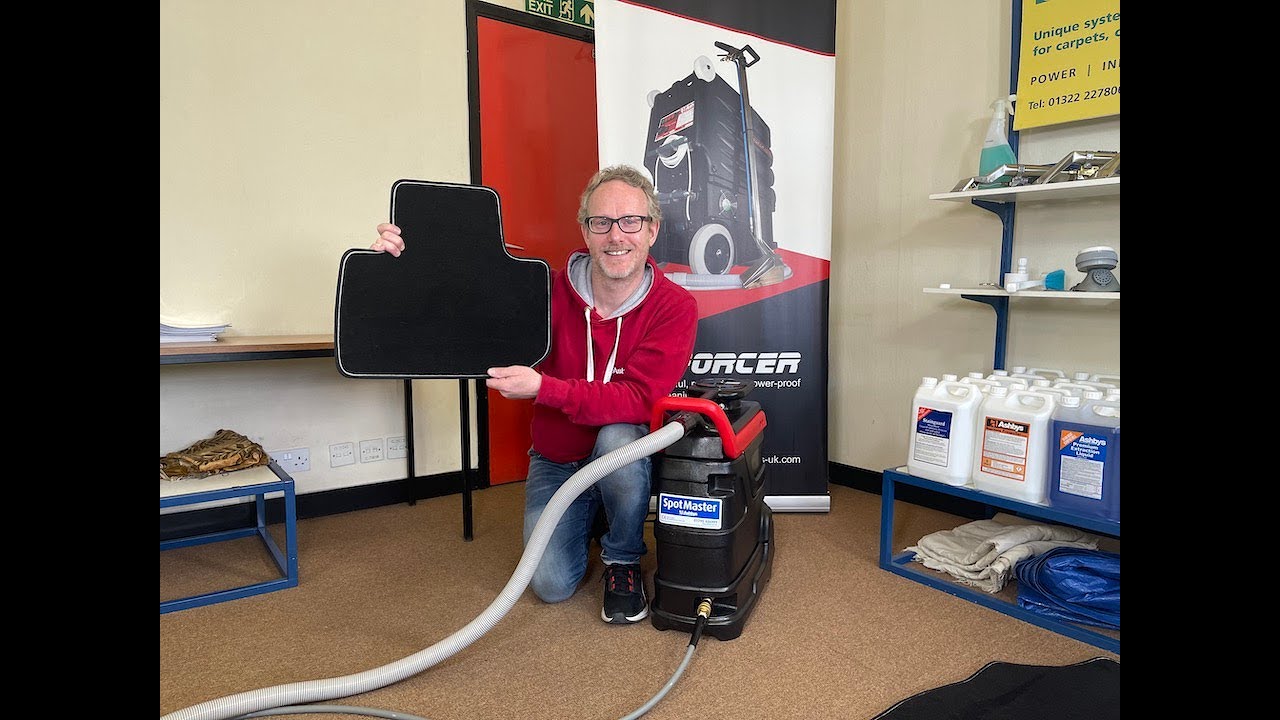 Ashbys HEATED Spot Master spot & stain removal machine for carpet ...
