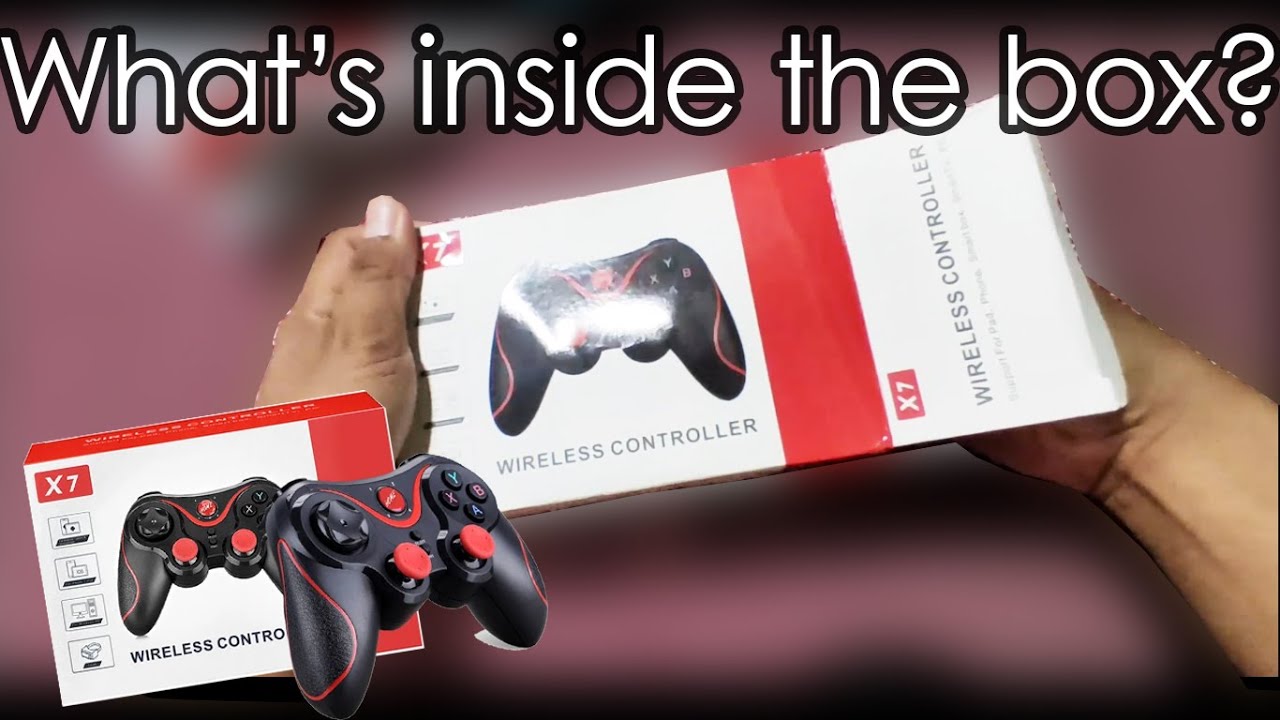 GEN GAME X7 Wireless Controller UNBOXING | What's inside the box? - YouTube