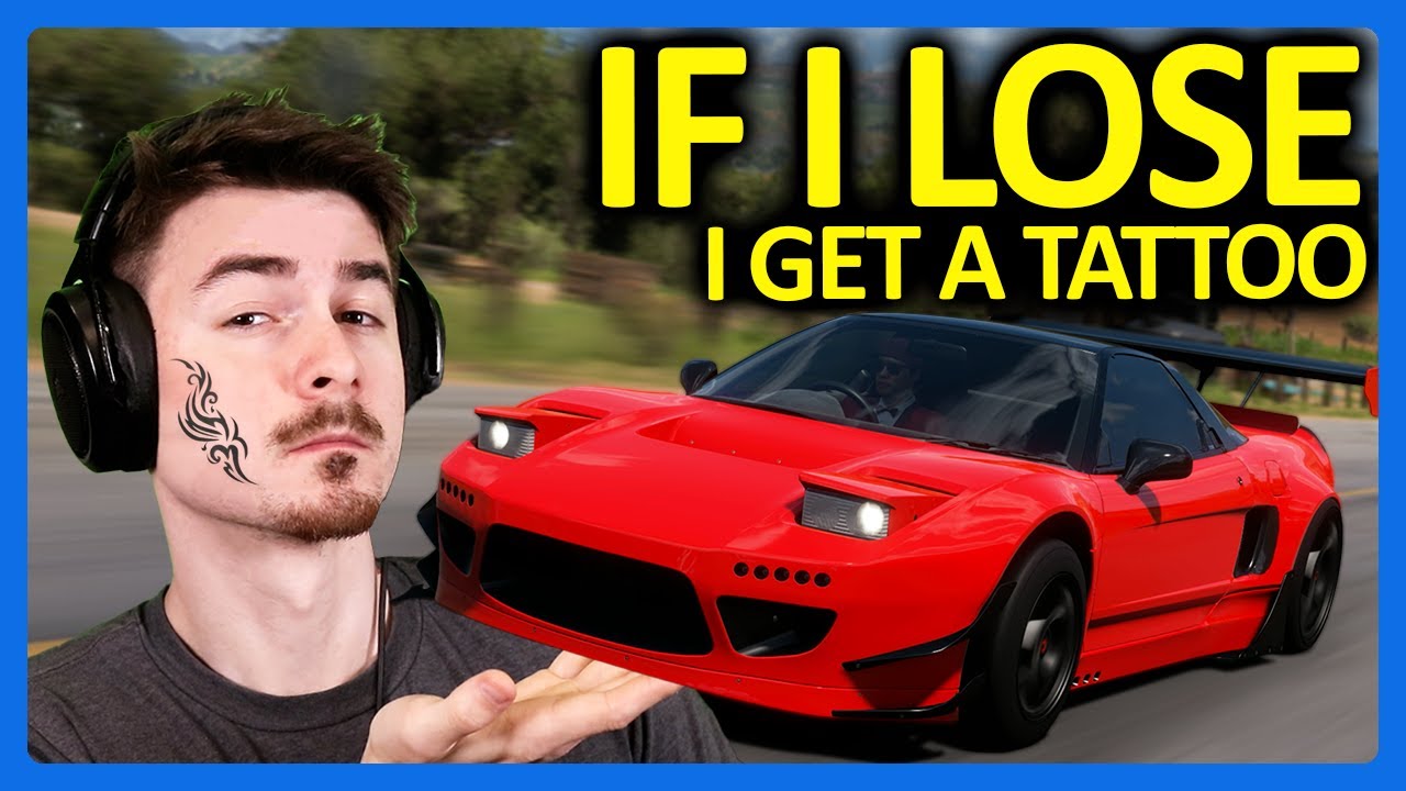 Forza Horizon 5, But If I Lose I Have To Get a Tattoo... - YouTube