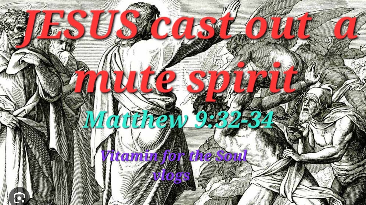 Bible study & Fellowship. Matthew 9:32-34. Miracles of Jesus. July 15 ...