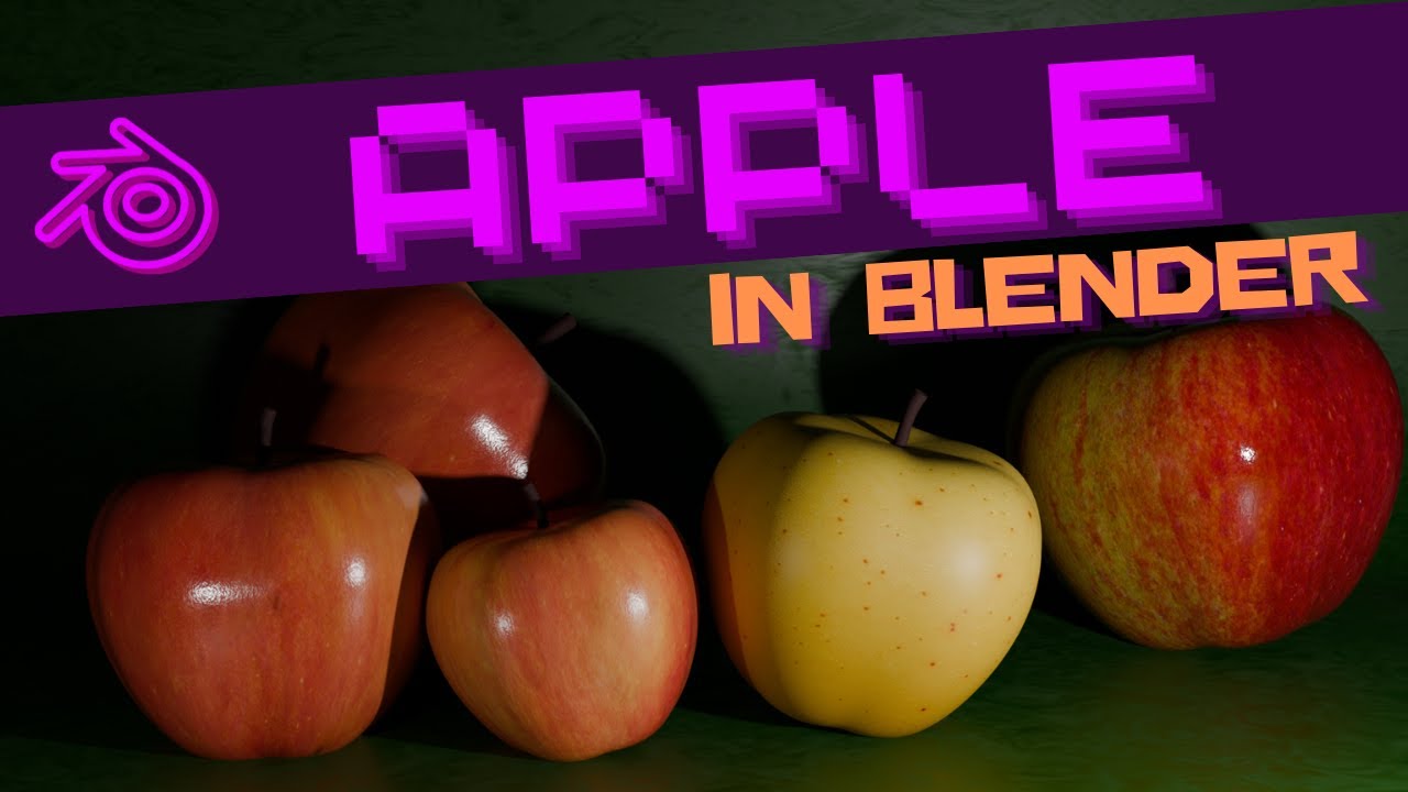 Create an Apple in Blender - YouTube