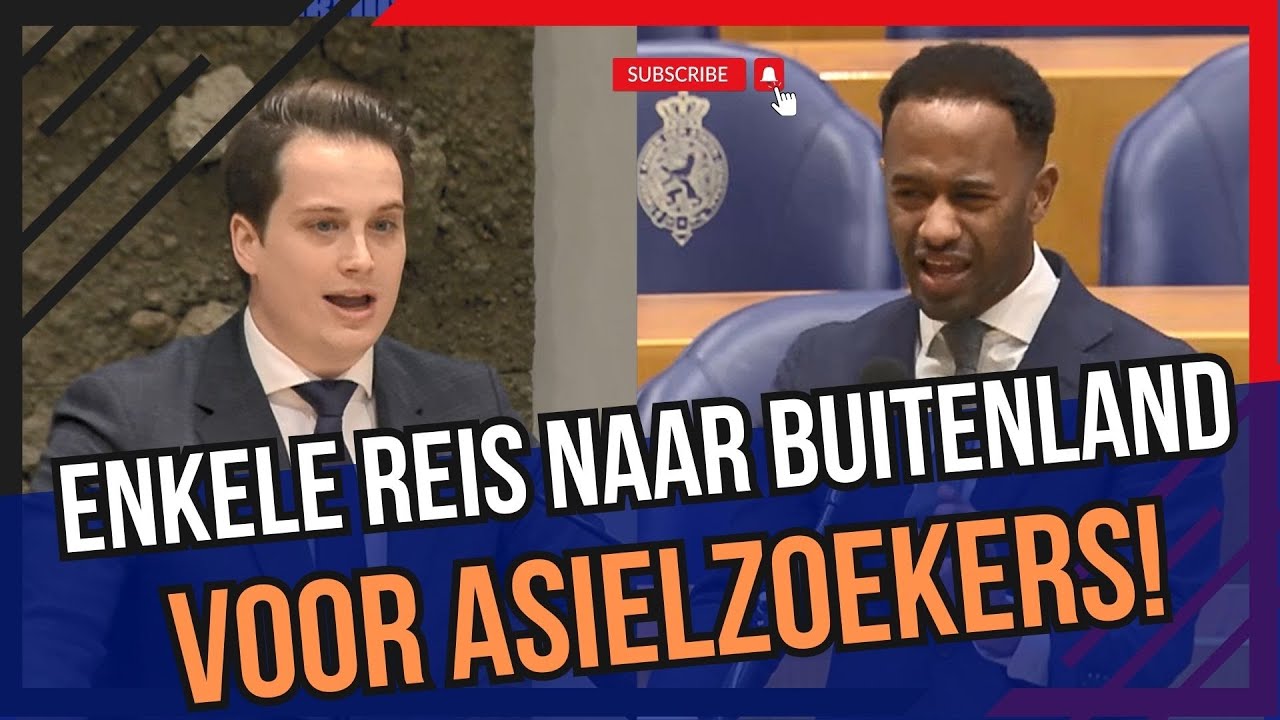 PVV'er Heutink SLOOPT links! ‘Asielzoekers enkeltje naar BUITENLAND ...
