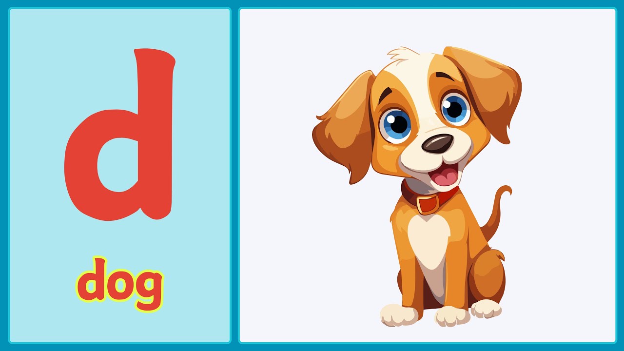 The d Song - Lowercase | Phonics Alphabet Songs | #abcsong #abcd - YouTube