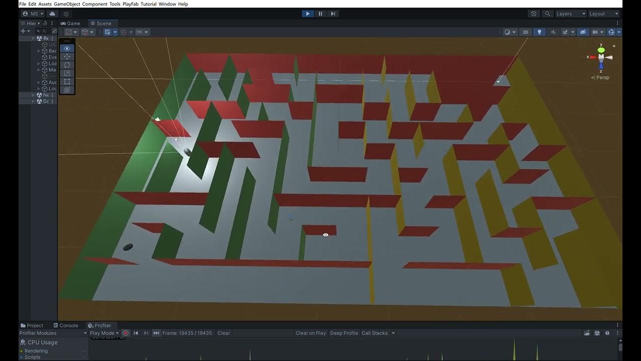 Automated Maze Generation Mobile Prototype - YouTube