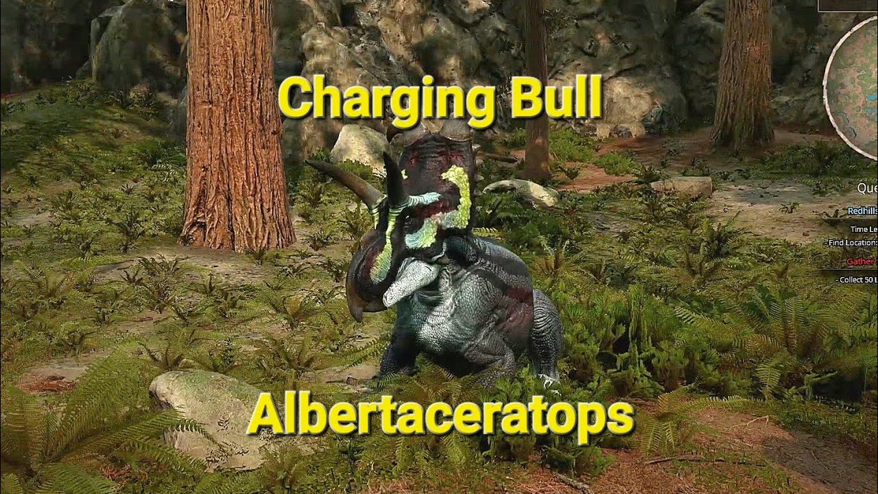 Albertaceratops Showcase - Path of Titans - YouTube