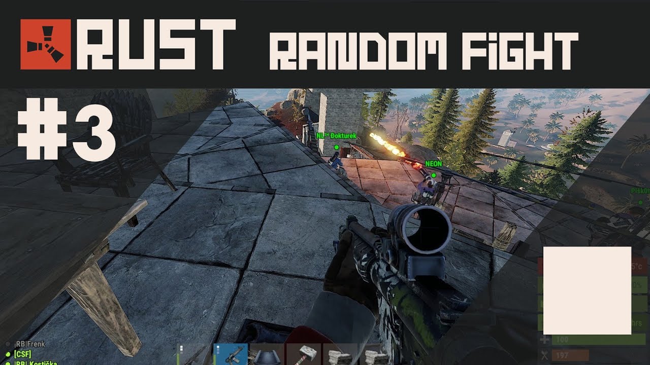 Rust RANDOM FIGHT #3 (CZ/SK) - YouTube