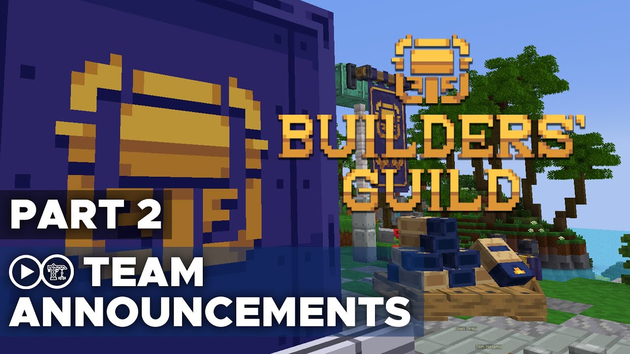 MCC: Builders' Guild - Team Announcements LIVE - Part 2 (MCC Live Show ...