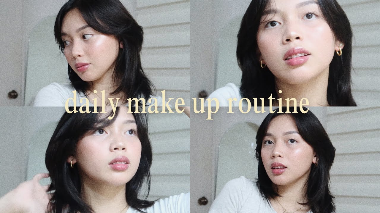 (easy) make up routine | kristel’s diary - YouTube