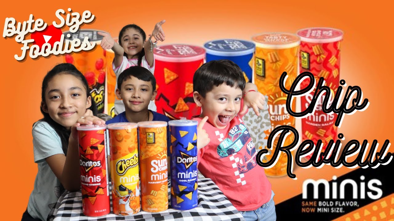 Minis Chips Review: Doritos, Cheetos, & Sun Chips (Kids Edition) - YouTube