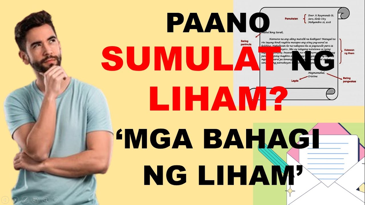 PAANO SUMULAT NG LIHAM? || MGA BAHAGI NG LIHAM - YouTube
