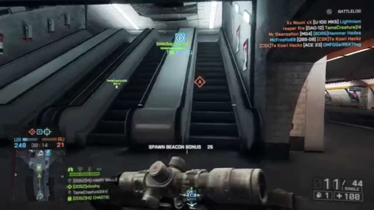 BF4 "Operation Metro 2014" Xbox One Multiplayer Gameplay (25-16) HD ...