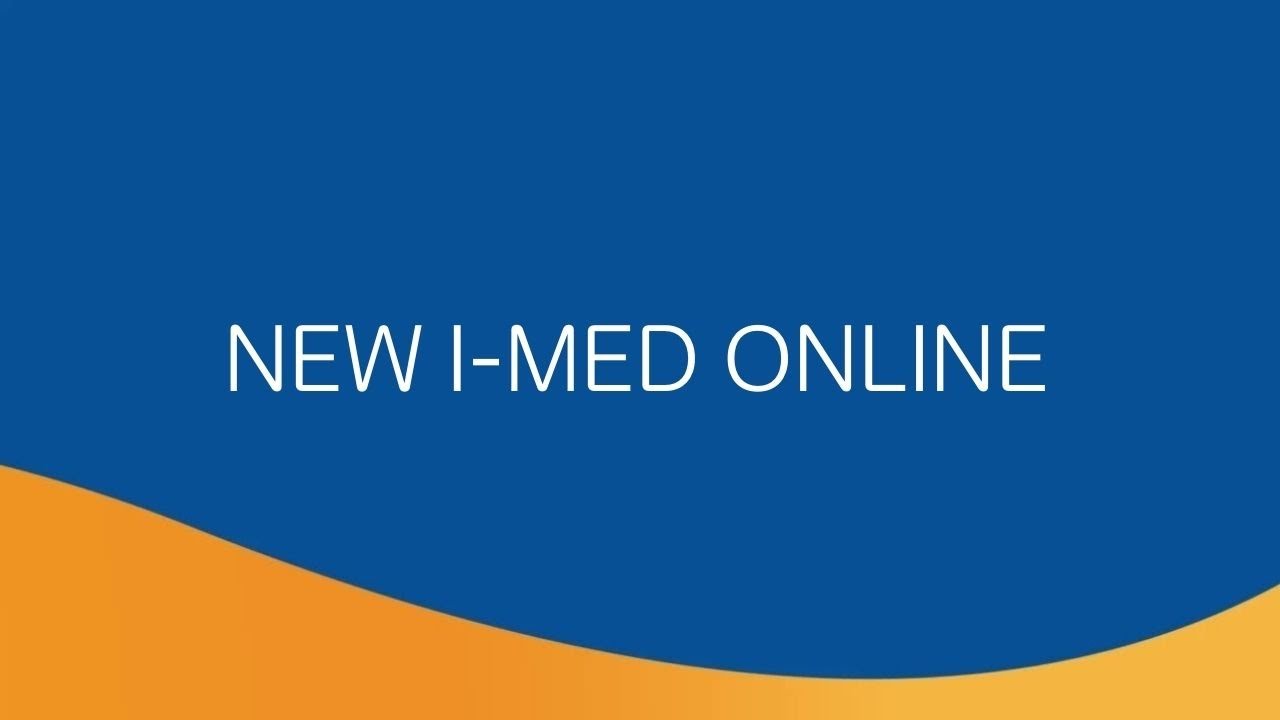 The new I-MED Online 2022 - YouTube