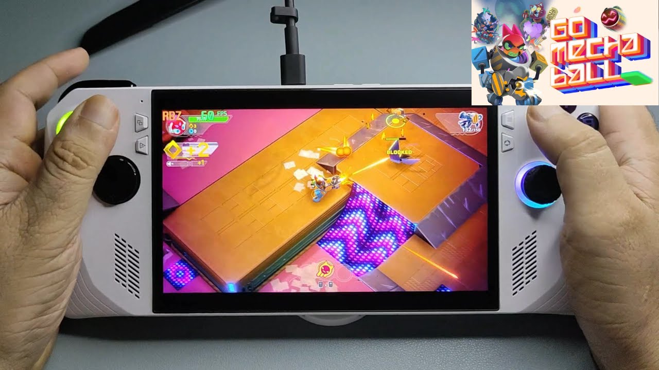 ROG Ally Z1 Extreme: Go Mecha Ball Rog My Settings PC Gamepass - YouTube