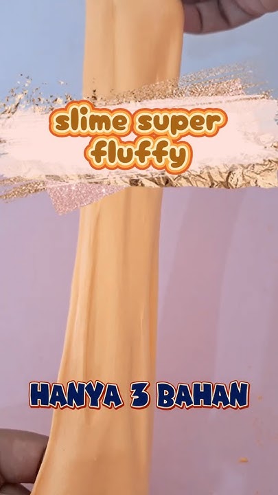 Cuma 3 Bahan! Slime Super Fluffy Gampang Banget 😍 #experiment #slime #clay - YouTube