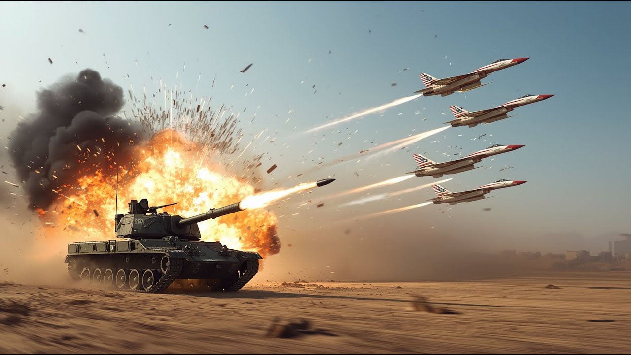 Today! Russia Launches Laser Tank Invasion Against 33 NATO Fighter Jets ...