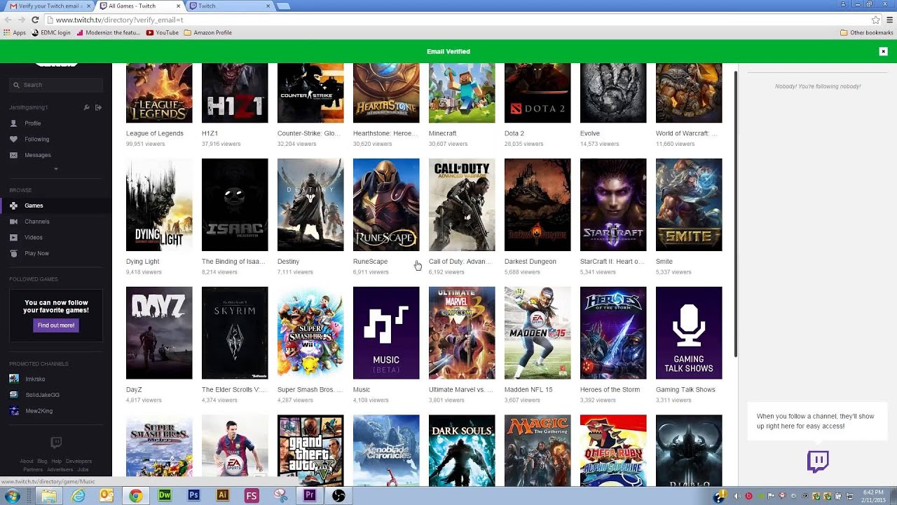 How to Create a Twitch Account - YouTube