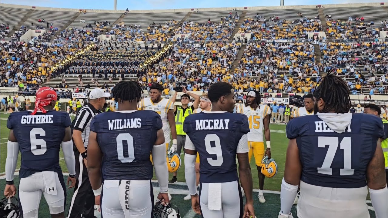 🚨 Jackson State vs Southern (Boombox Classic) | National Anthem + Coin ...