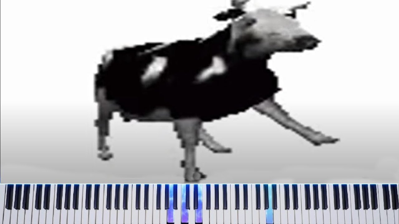 Dancing Polish Cow Meme - Piano Tutorial - YouTube