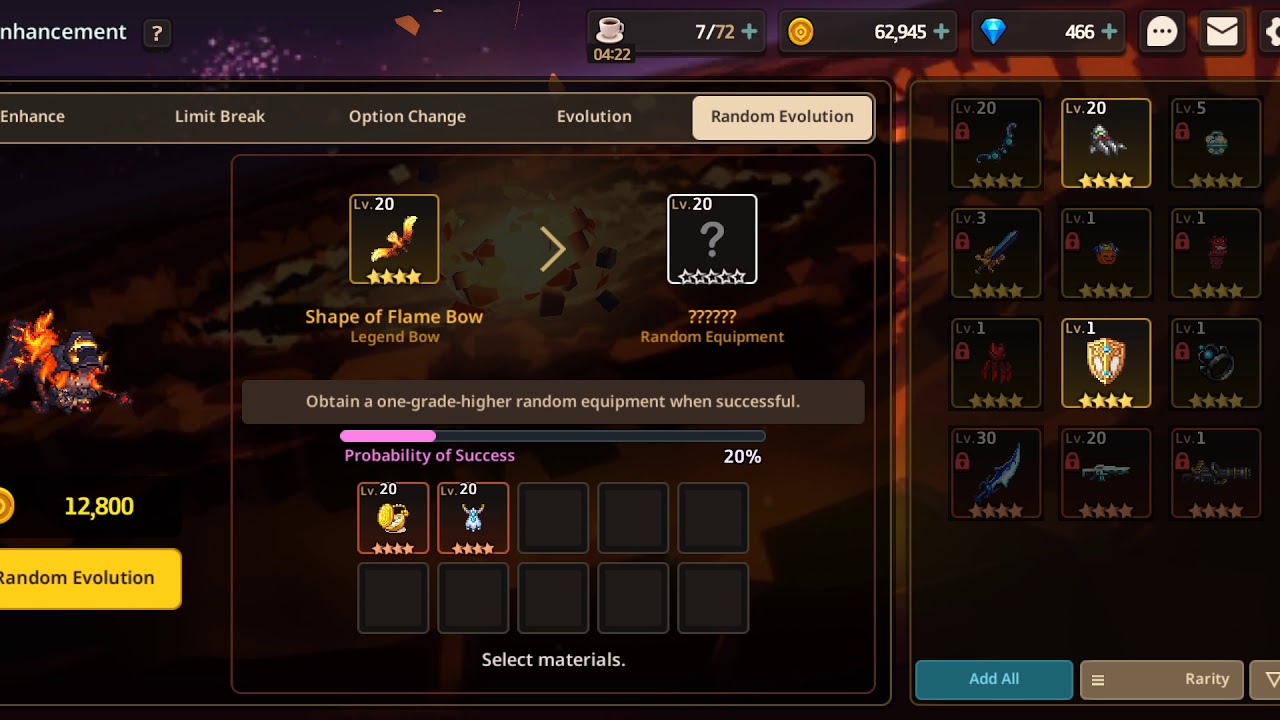 20% chance random evolution!!! - YouTube