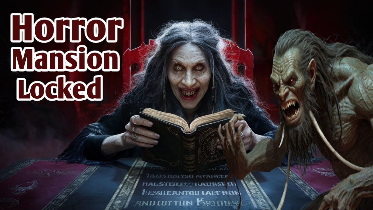 Horror Mansion Locked A shady street bhoot story in hindi - YouTube