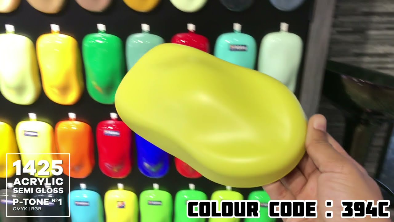 Aikka Pantone 394C Colour for car Spray Painting - 394C - YouTube