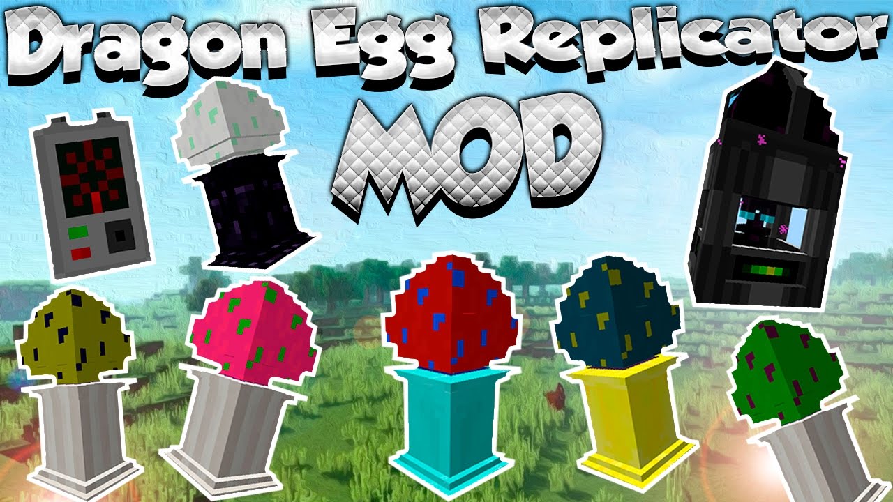 🚨MODS #14🚨 | DRAGON EGG REPLICATOR MOD | MOD DE APOCALIPSIS MINECRAFT 5 - YouTube