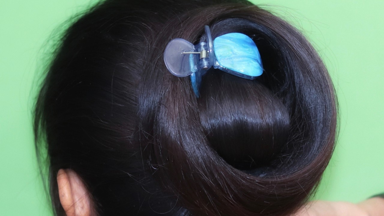 Juda Hairstyle Easy And Beautiful |Daily Bun Hairstyles For Long Hair ...