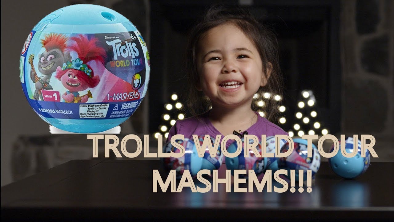 Trolls World Tour Mashems Full Set Unboxing Squishy Squishies Review ...