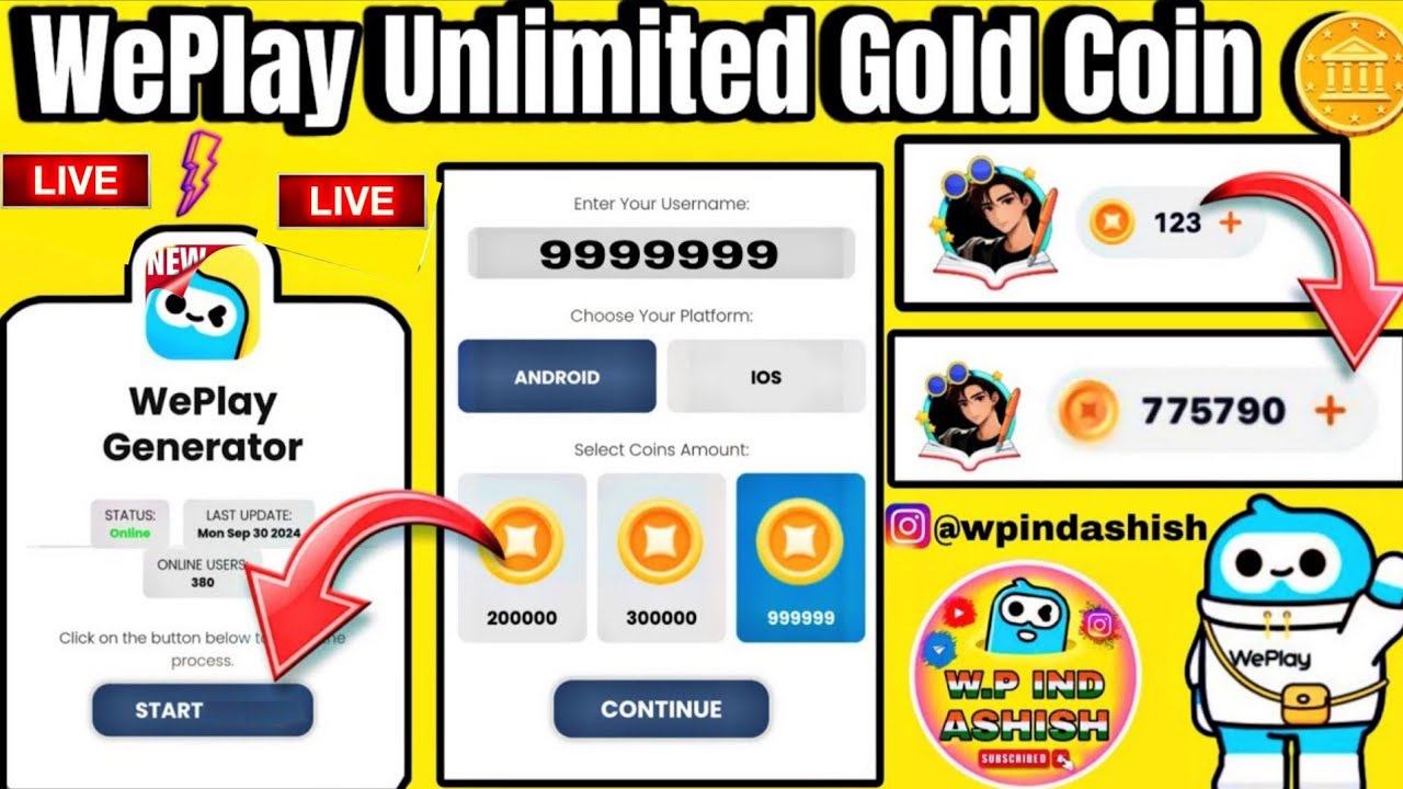 WePlay Unlimited Coin secret 🪙 | WePlay Unlimited Coin Trick 2026 - YouTube