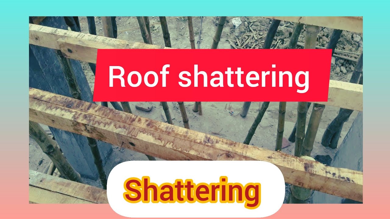 roof slab shattering - YouTube