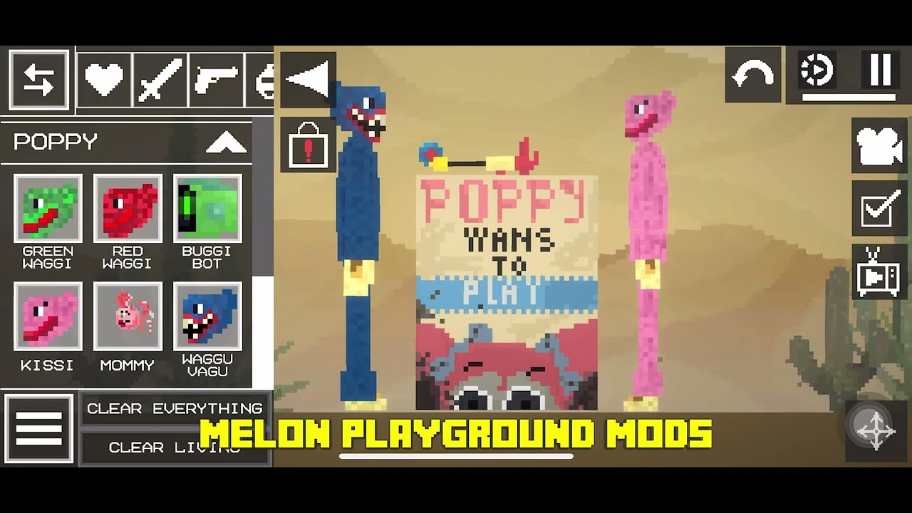 Poppy Playtime Melon Playground Mods - YouTube