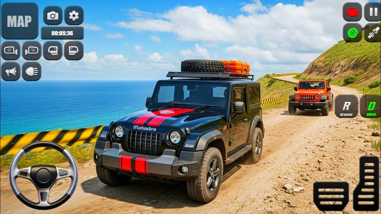 4x4 Offroad Jeep Driving Simulator 3D - Drive SUV 4x4 jeep Offroad Game ...
