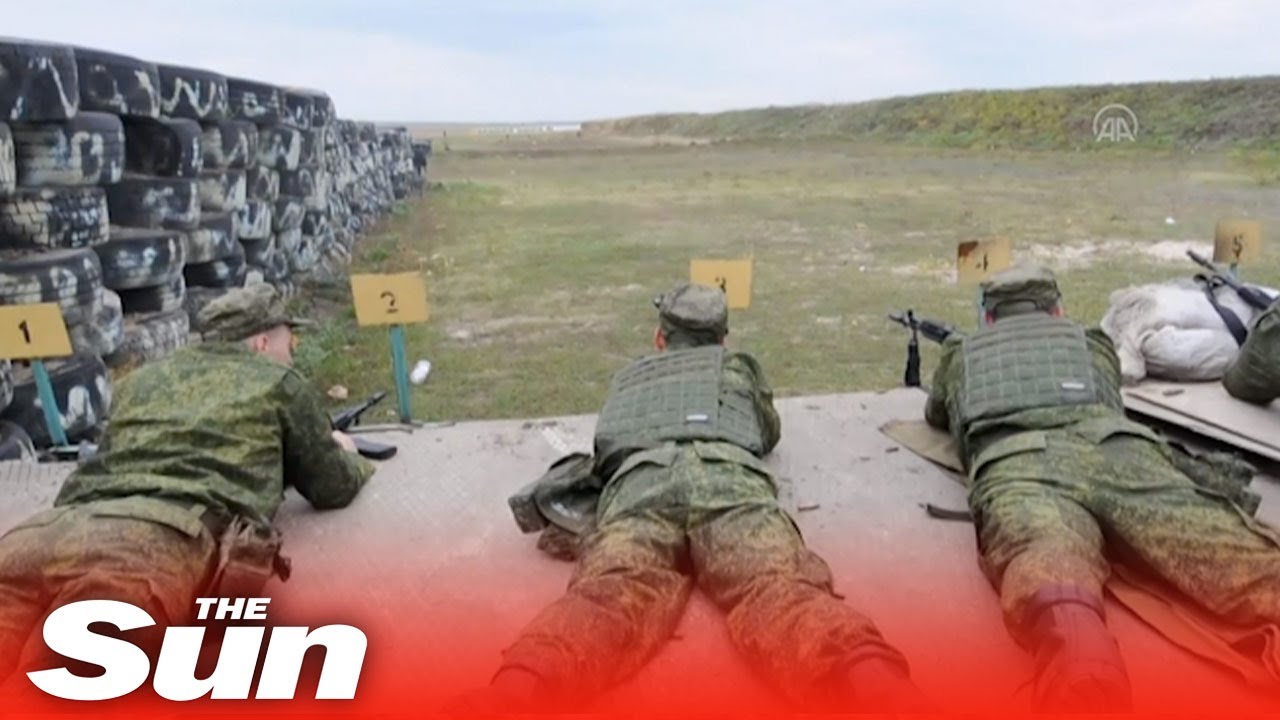 Russian conscripts undergo rifle training in Rostov after ‘partial ...