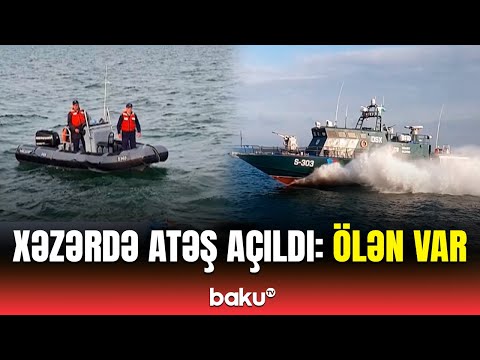 Sərhədçilər Xəzər dənizində əməliyyat keçirdi | DSX-dən təcili məlumat