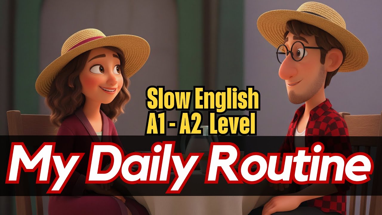 Daily Routine for Beginners | Level A1–A2 English | Learn English ...