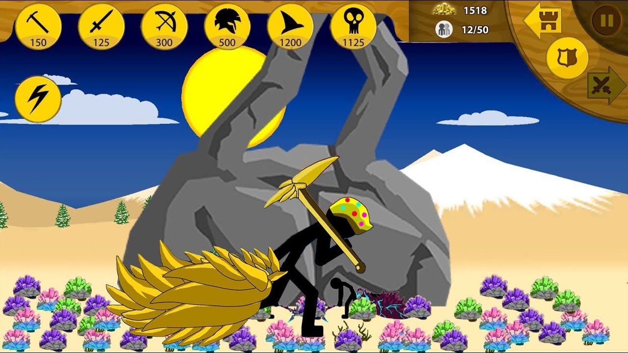 Gold Rush - Miner Golden | Stick War Legacy Huge Update - YouTube