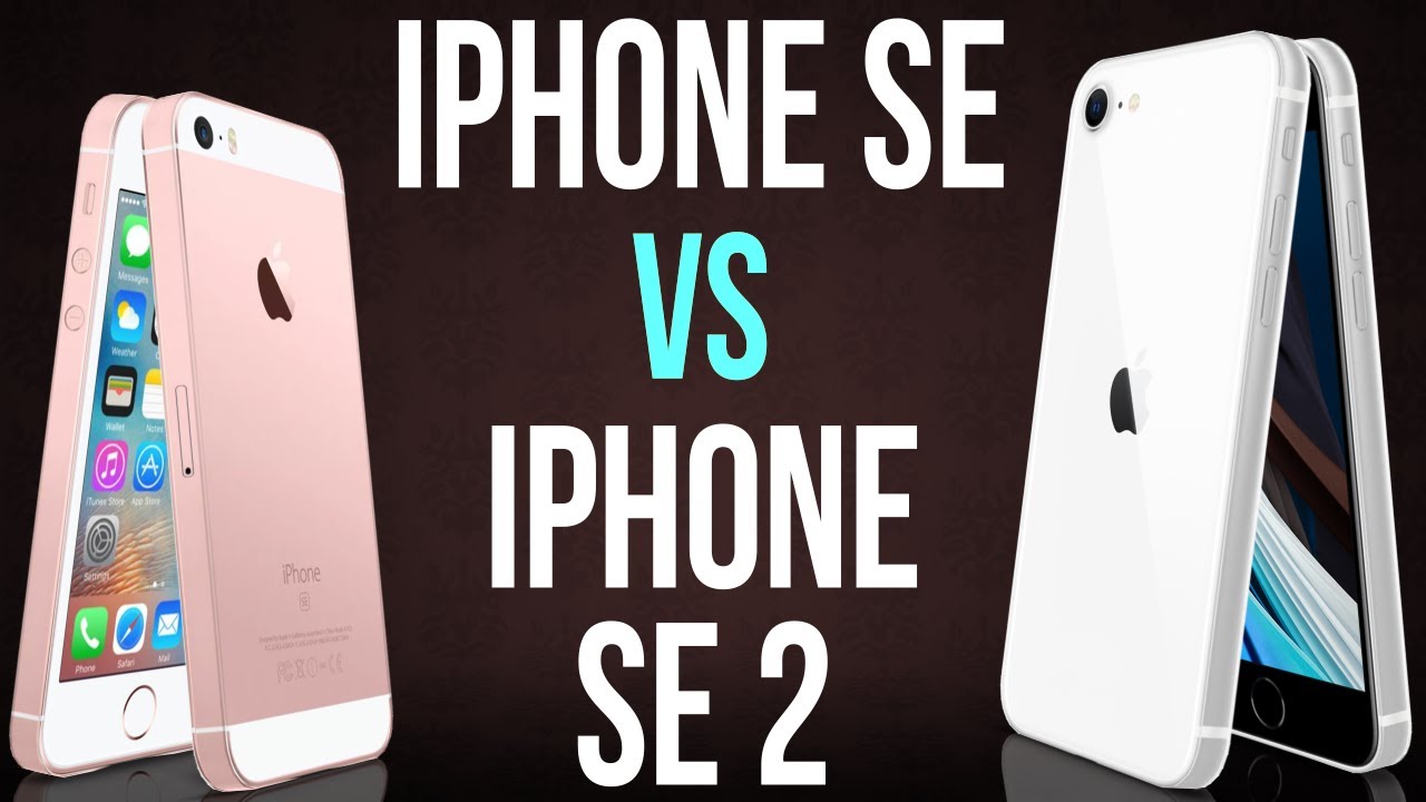 iPhone SE vs iPhone SE 2 (Comparativo) - YouTube