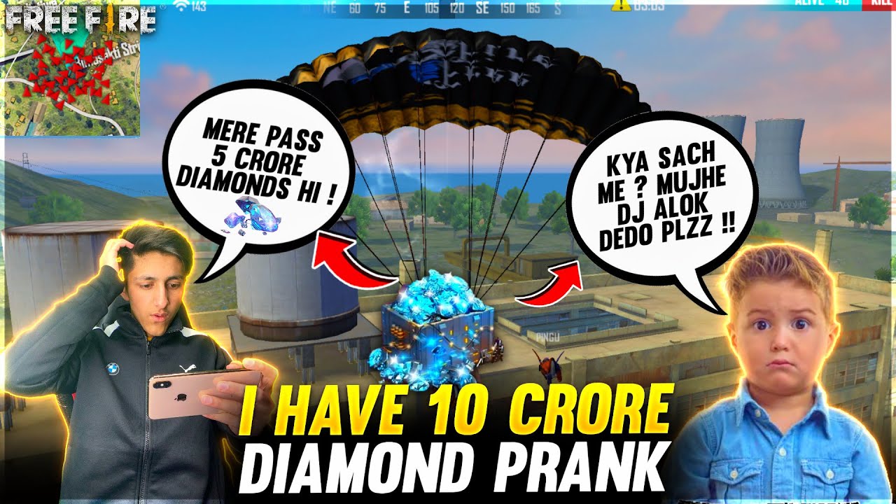 Dj Alok Dedo Funny Prank💎😂 | Free Fire Is Making My New Character 🤣 ...