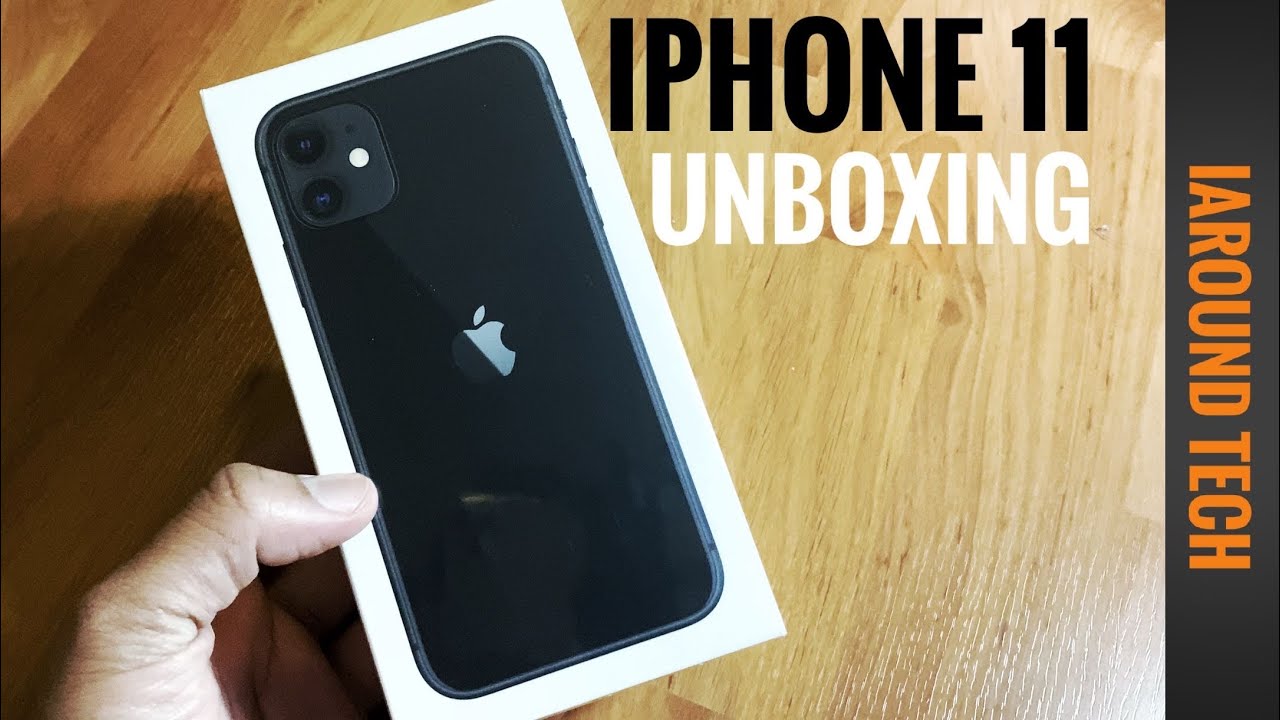 แกะกล่อง iPhone 11 Black | iPhone 11 UNBOXING - YouTube