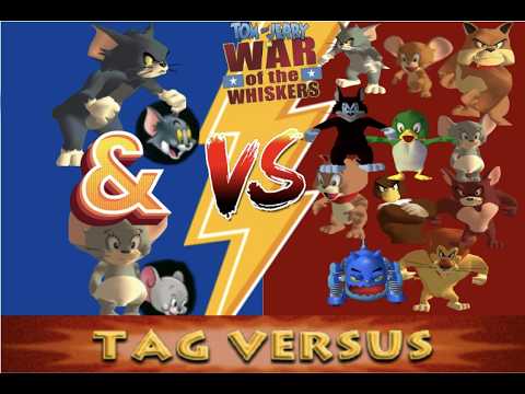 Tom and Jerry in War of the Whiskers: Tom & Nibbles Vs All Characters: Tag Versus (PCSX2)