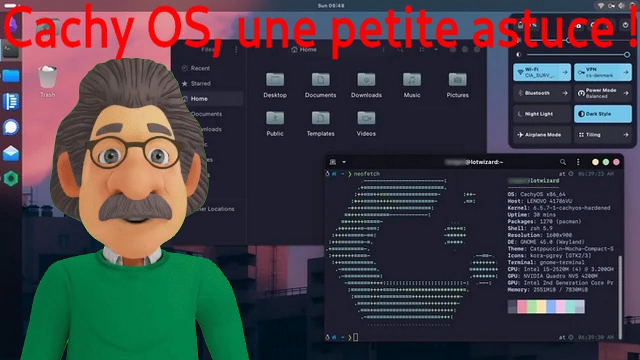 Linux, correction d'un problème sur Cachy OS ! - YouTube