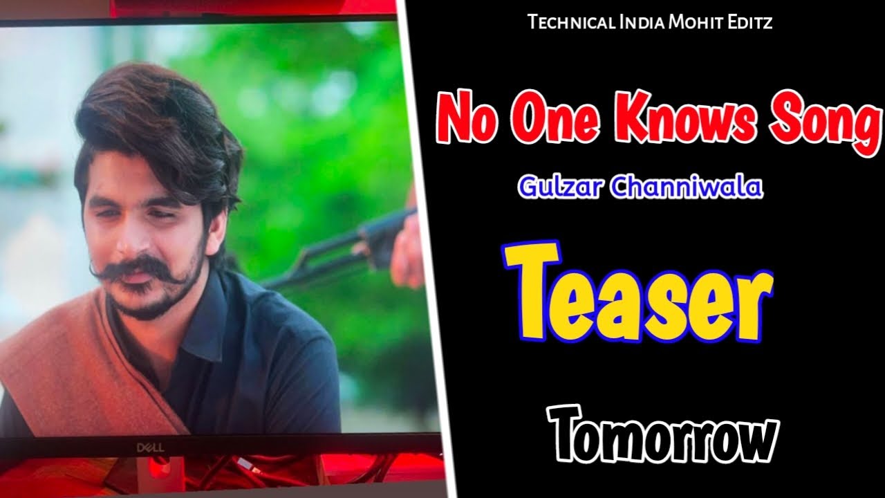 🔥No One Knows Song (Teaser) Tomorrow | No One Knows Song Gulzar ...