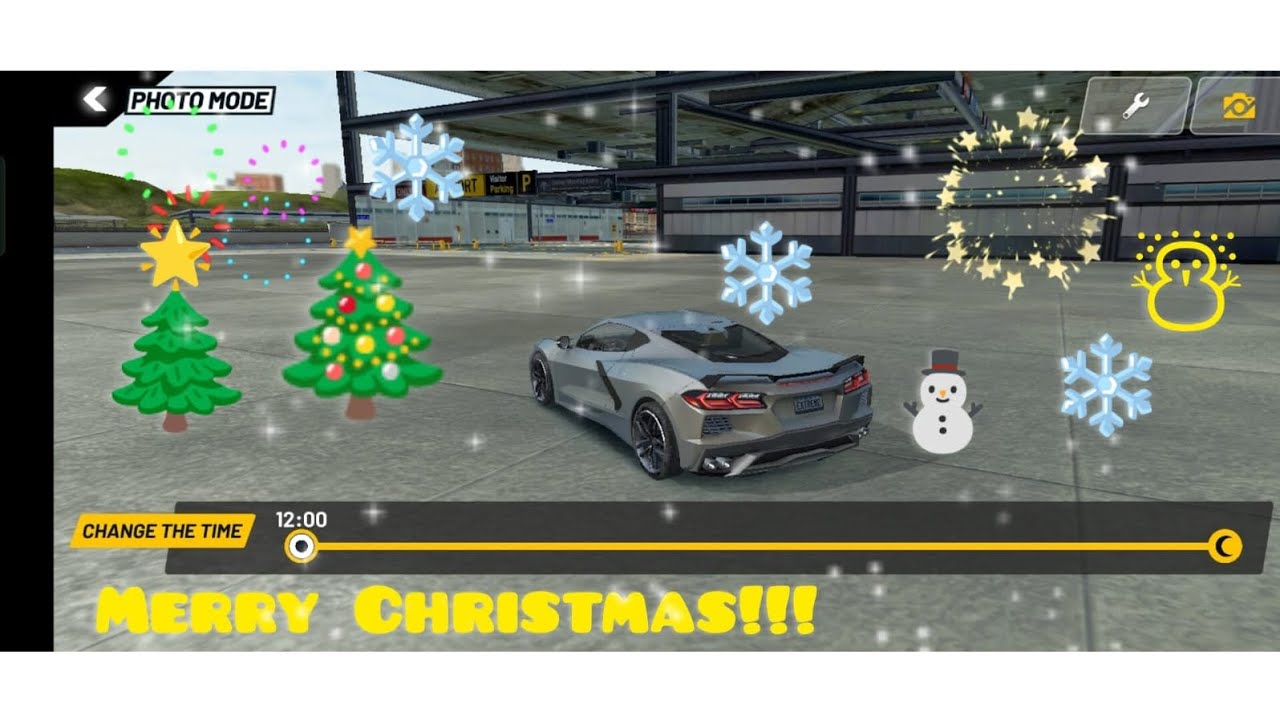 Merry Christmas!!! Celebrating christmas Extreme Car Driving Simulator ...